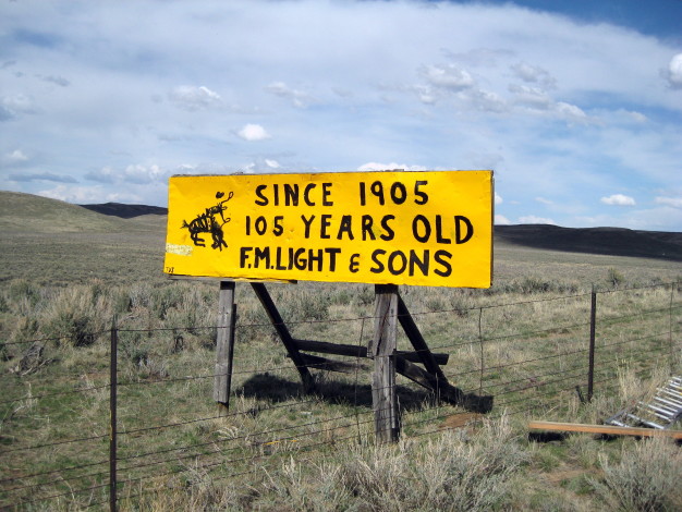 Historical Signs - F.M. Light & Sons